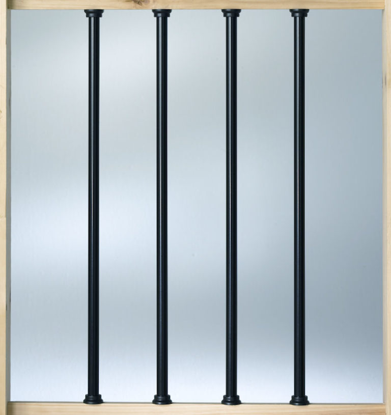 3/4" Round Aluminum Deck Balusters, Deck Spindle, Deck Picket 8”-95” 5 ...