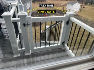 Vinyl Deck Gate Kit 3 Colors - The Deck Barn
