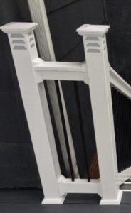 Vinyl Post Sleeve Lights 48"-56" - The Deck Barn