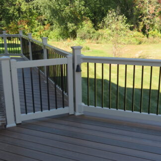 Vinyl Deck Gate Kit 3 Colors - The Deck Barn