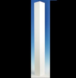 Vinyl Post Sleeve 4'' or 6 1/2'' 4 Colors - The Deck Barn