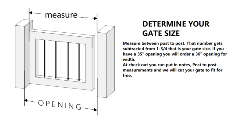 Vinyl Deck Gate Kit 3 Colors - The Deck Barn